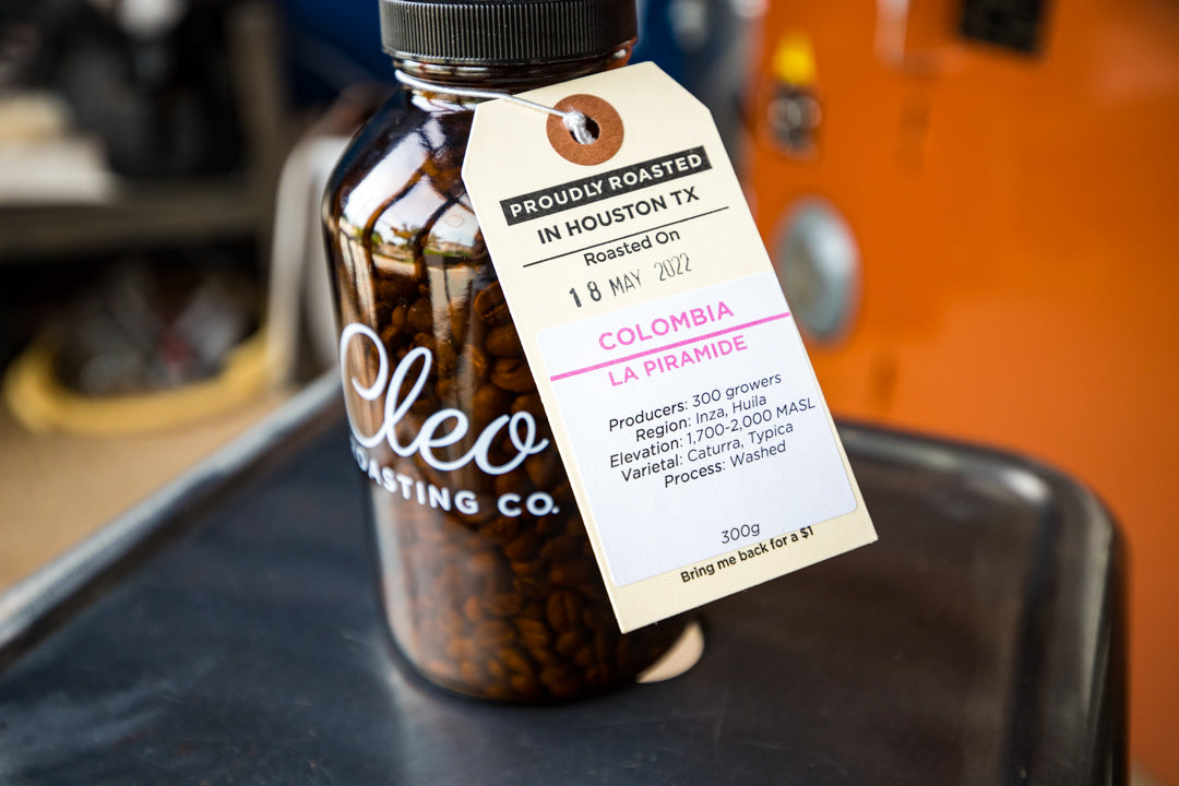 Cleo Roasting Houston Texas Coffee Roaster
